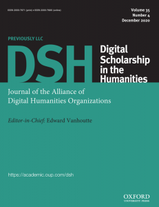 DSH: Digital Scholarship in the Humanities – 中国数字人文 | 数字人文门户网站 | DHCN | DHLIB